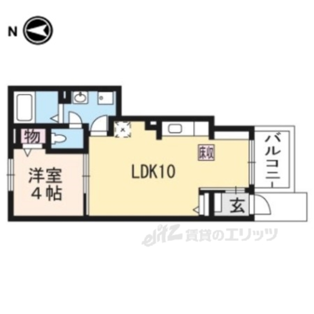 パル・ボナール 滋賀県近江八幡市土田町 (5.8万円／1LDK (洋室4 LDK10)／32.44㎡)｜賃貸物件(賃貸マンション・アパート・一戸建て)の住宅情報・お部屋探しならYahoo!不動産