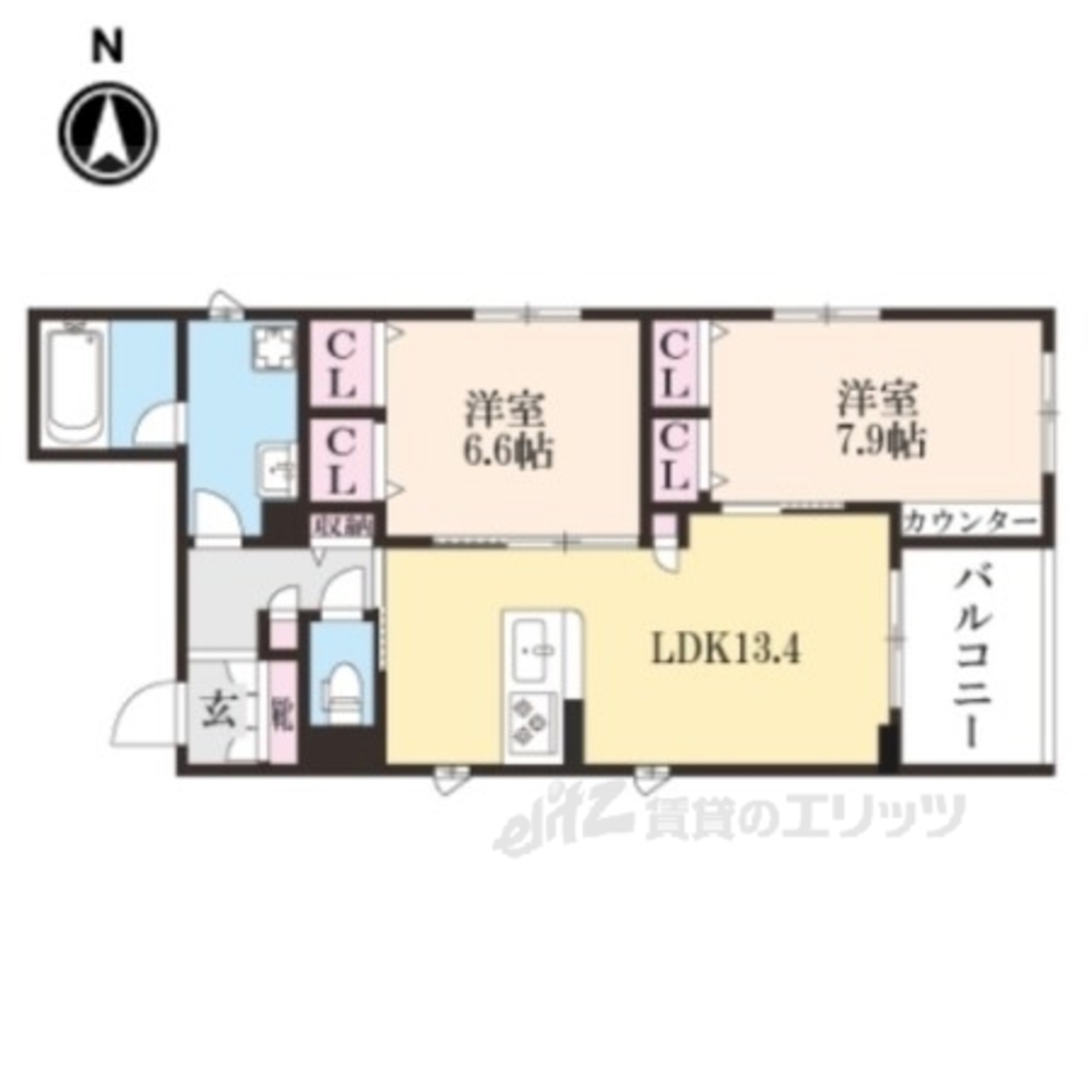 Star G 京都府京都市下京区御幸町通高辻下る桝屋町 (19.8万円／2LDK (洋室6.6 洋室7.9 LDK13.4)／66.36㎡)｜賃貸物件(賃貸マンション・アパート・一戸建て)の ...