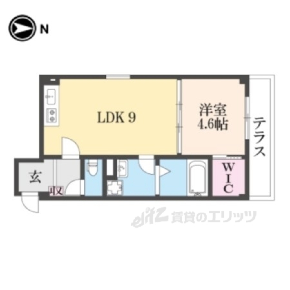 京阪本線 牧野駅 地上3階建て 築1年未満 大阪府枚方市牧野下島町 (7.3万円／1LDK (洋室4.6 LDK9)／34.21㎡)｜賃貸物件(賃貸マンション・アパート・一戸建て)の住宅情報 ...