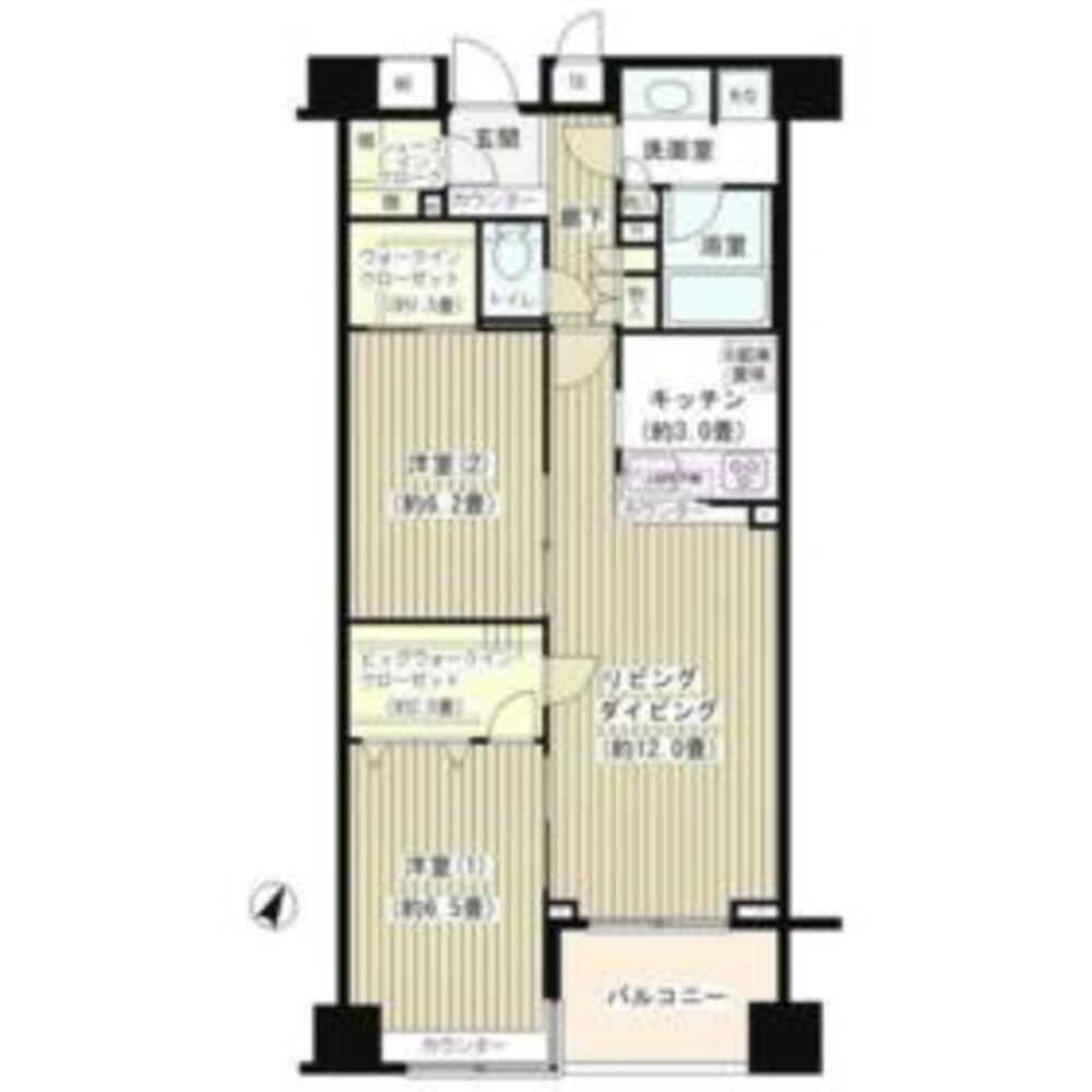 KDXレジデンス日本橋水天宮 東京都中央区日本橋箱崎町 (25.8万円／2LDK／68.66㎡)｜賃貸物件(賃貸マンション・アパート・一戸建て)の住宅情報・お部屋探しならYahoo!不動産