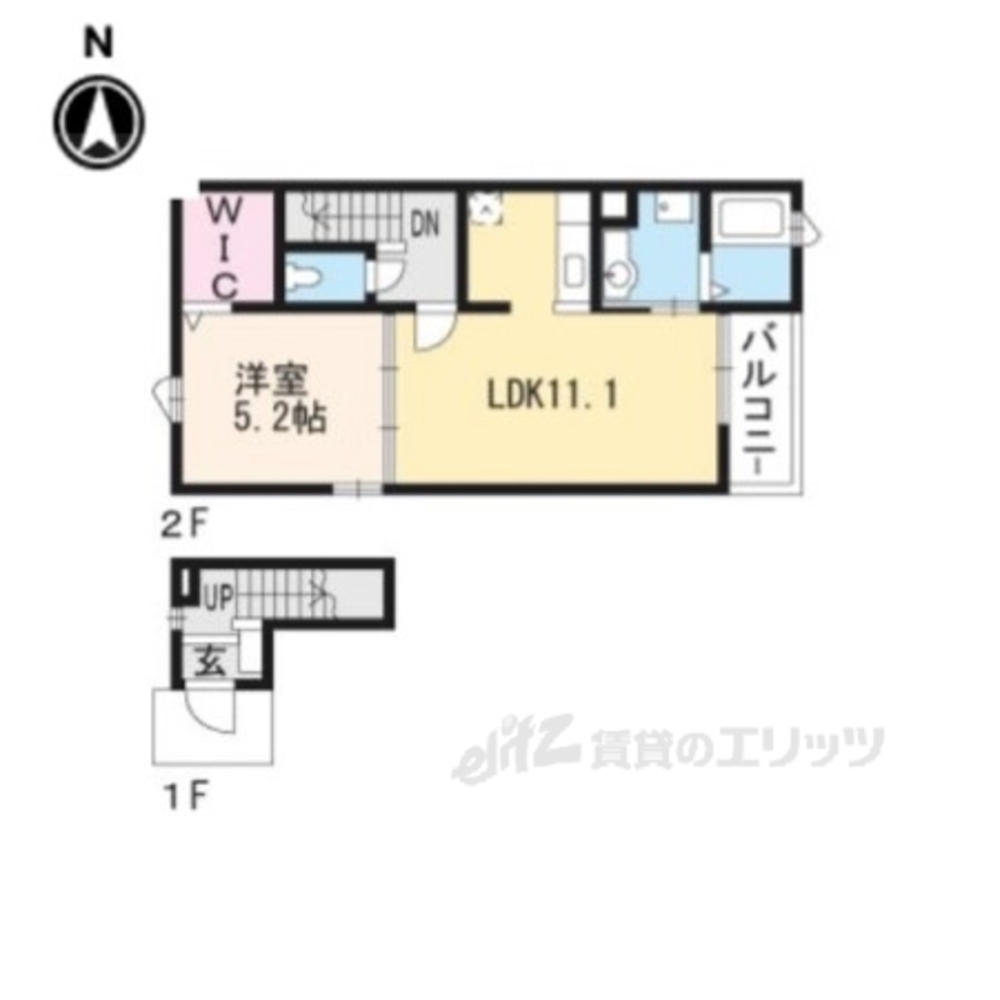 近鉄京都線 寺田駅 地上2階建て 築7年 京都府城陽市寺田樋尻 (7.15万円／1LDK (洋室5.2 LDK11.1)／43.47㎡)｜賃貸物件(賃貸マンション・アパート・一戸建て)の住宅 ...