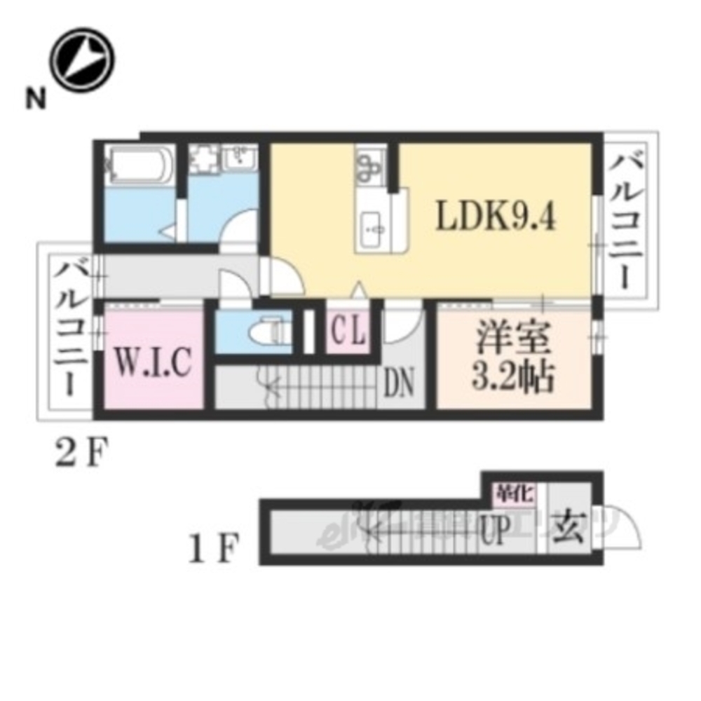サニーピアス 滋賀県野洲市小篠原 (6.3万円／1LDK (洋室3.2 LDK9.4)／45.06㎡)｜賃貸物件(賃貸マンション・アパート・一戸建て)の住宅情報・お部屋探しならYahoo!不動産