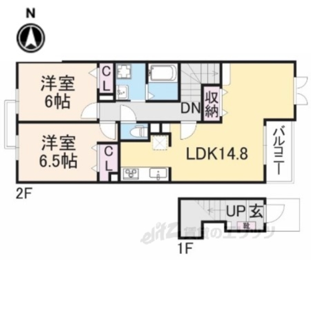 サンシャインヴィレッジ桜井B 奈良県桜井市大字谷 (6.45万円／2LDK (洋室6 洋室6.5 LDK14.8)／66.27㎡)｜賃貸物件(賃貸マンション・アパート・一戸建て)の住宅情報・お ...