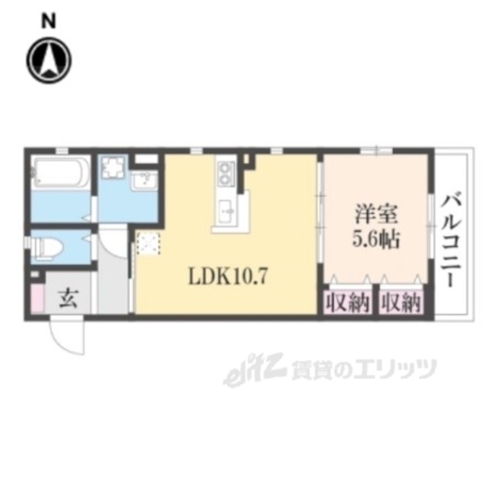 ユアメゾンK’S 京都府宇治市槇島町大幡 (7.4万円／1LDK (洋室5.6 LDK10.7)／40.51㎡)｜賃貸物件(賃貸マンション・アパート・一戸建て)の住宅情報・お部屋探しなら ...