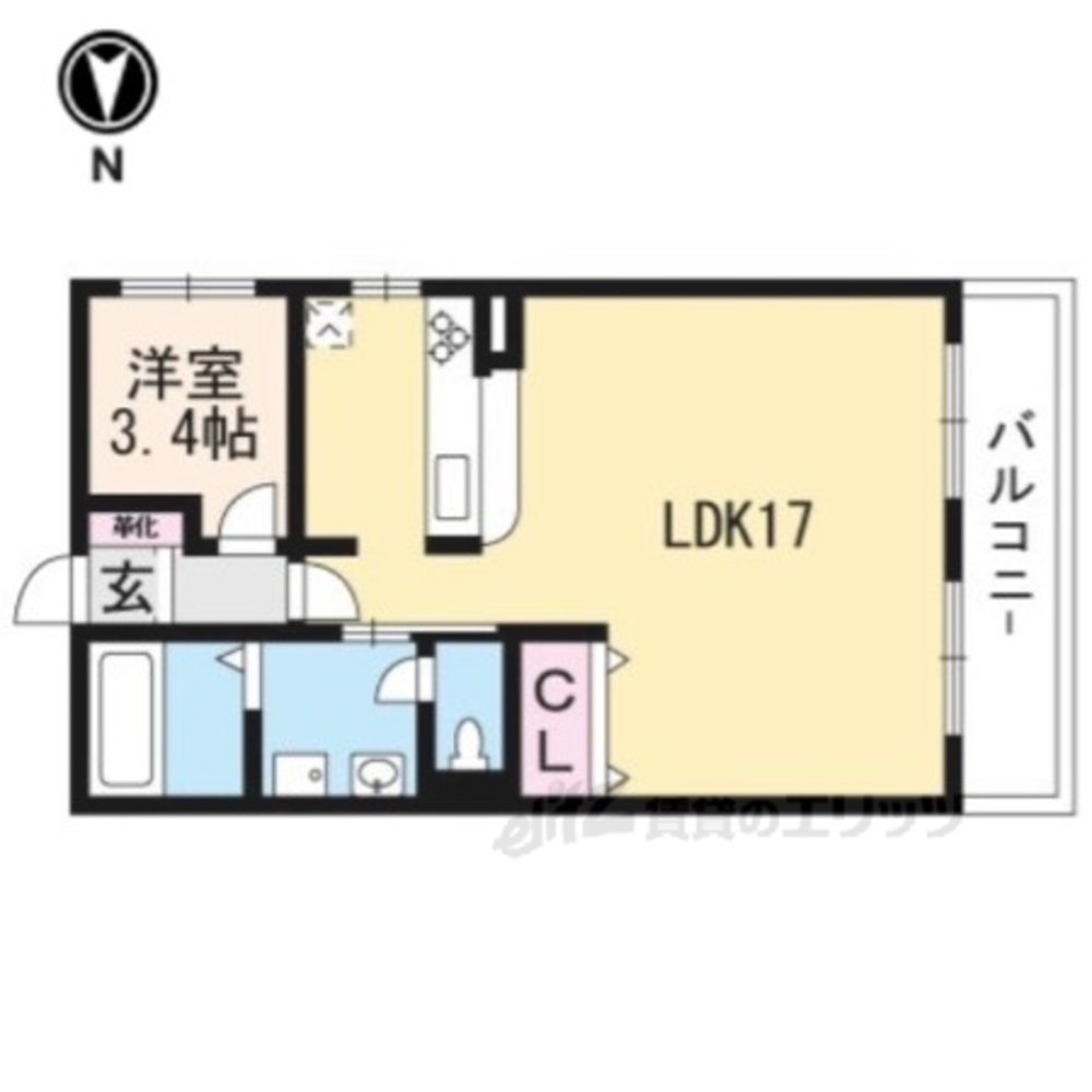 カローレ御所南 京都府京都市中京区間之町通二条上る夷町 (16万円／1LDK (洋室3.4 LDK17)／47.85㎡)｜賃貸物件(賃貸マンション・アパート・一戸建て)の住宅情報・お部屋探し ...