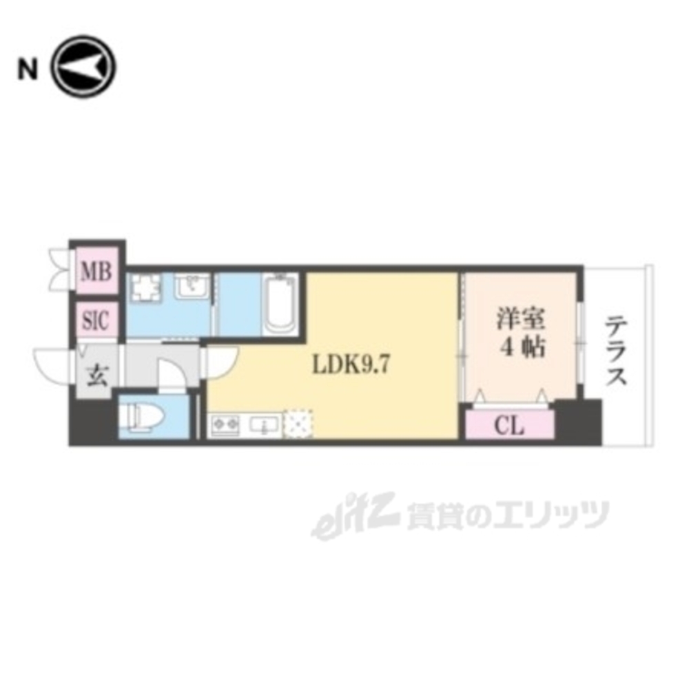 仮称D－Room岡本町プロジェクト 大阪府枚方市岡本町 (10.2万円／1LDK (洋室4 LDK9.7)／35.73㎡)｜賃貸物件(賃貸マンション・アパート・一戸建て)の住宅情報・お部屋探し ...