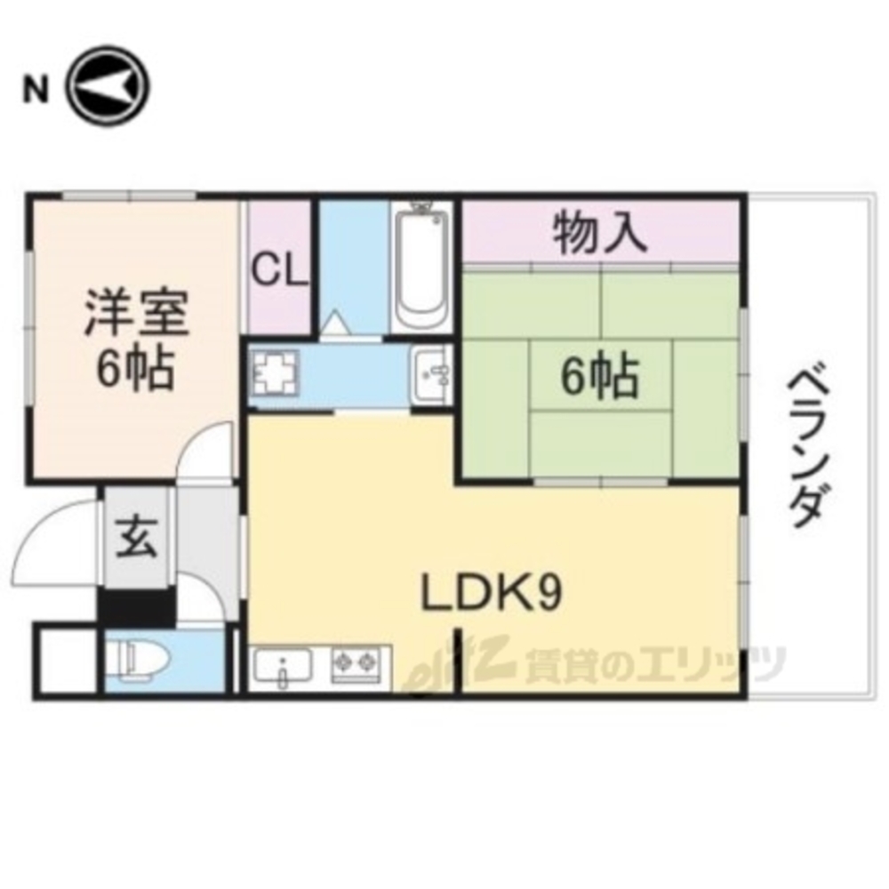 マンション大山 京都府福知山市字堀 (6.4万円／2LDK (和室6 洋室6 LDK9)／58.29㎡)｜賃貸物件(賃貸マンション・アパート・一戸建て)の住宅情報・お部屋探しならYahoo!不動産
