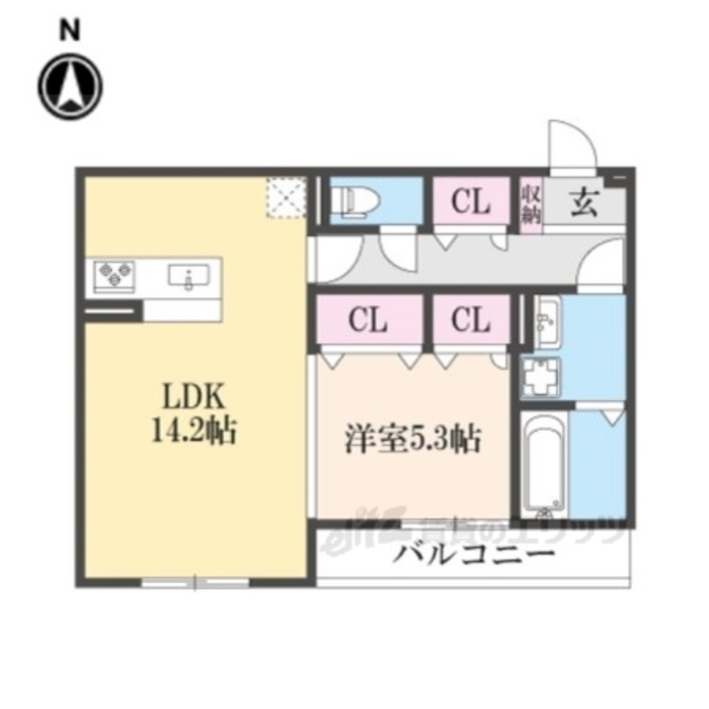 桜井線 京終駅 地上3階建て 築1年未満 奈良県奈良市高畑町 (8.9万円／1LDK (洋室5.3 LDK14.2)／51.03㎡)｜賃貸物件(賃貸マンション・アパート・一戸建て)の住宅情報 ...