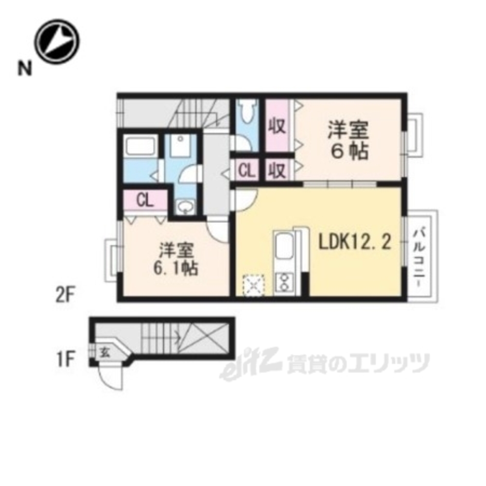 グリーンオーシャン 滋賀県湖南市下田 (5.9万円／2LDK／63.3㎡)｜賃貸物件(賃貸マンション・アパート・一戸建て)の住宅情報・お部屋探しならYahoo!不動産