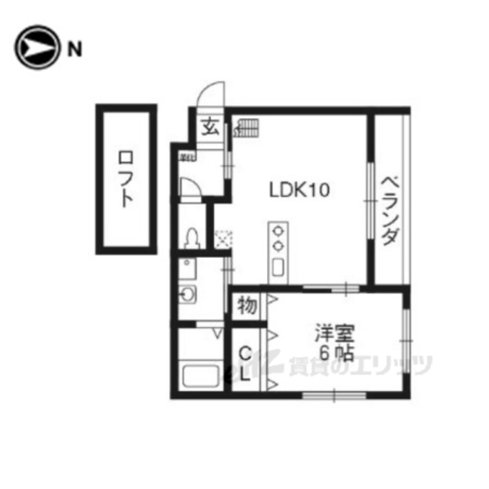 山陰本線 丹波口駅 地上3階建て 築14年 京都府京都市下京区二人司町 (8.5万円／1LDK (洋室6 LDK10)／37.68㎡)｜賃貸物件(賃貸マンション・アパート・一戸建て)の住宅情報 ...