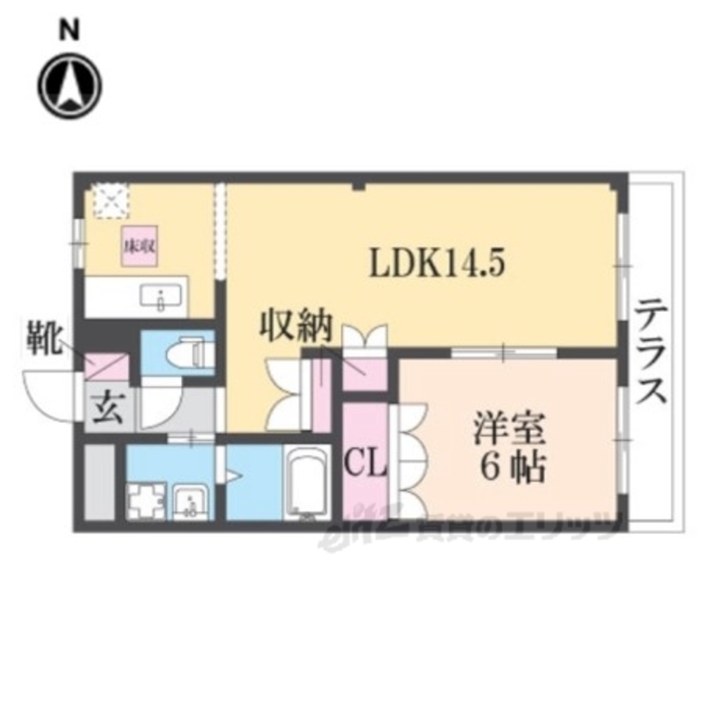 メルヴェール1 兵庫県豊岡市正法寺 (6.3万円／1LDK (洋室6 LDK14.5)／45.3㎡)｜賃貸物件(賃貸マンション・アパート・一戸建て)の住宅情報・お部屋探しならYahoo!不動産