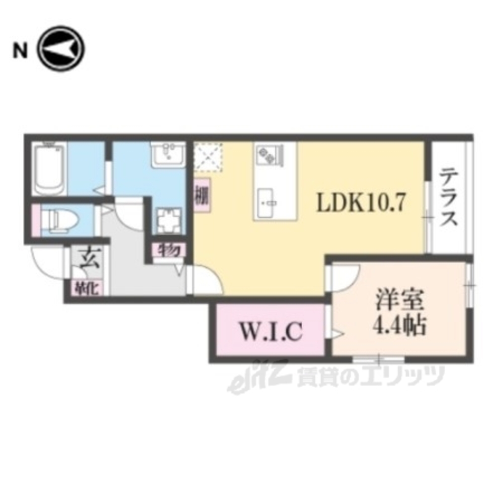StAndrews 滋賀県大津市大門通 (8.2万円／1LDK (洋室4.4 LDK10.7)／42.69㎡)｜賃貸物件(賃貸マンション・アパート・一戸建て)の住宅情報・お部屋探しなら ...