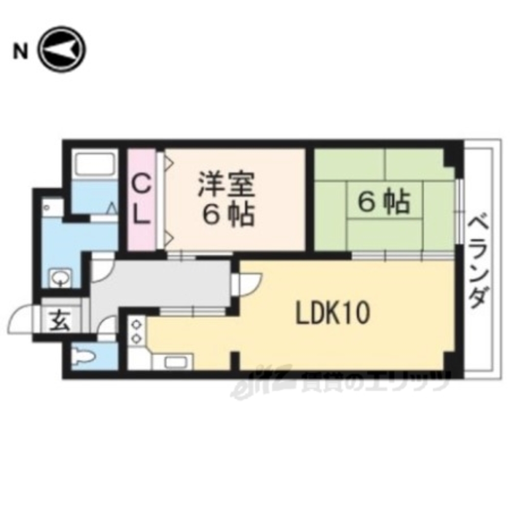 近鉄京都線 竹田駅 地上6階建て 築31年 京都府京都市伏見区竹田段川原町 (8.6万円／2LDK (和室6 和室6 LDK10)／56.02㎡)｜賃貸物件(賃貸マンション・アパート・一戸建て ...