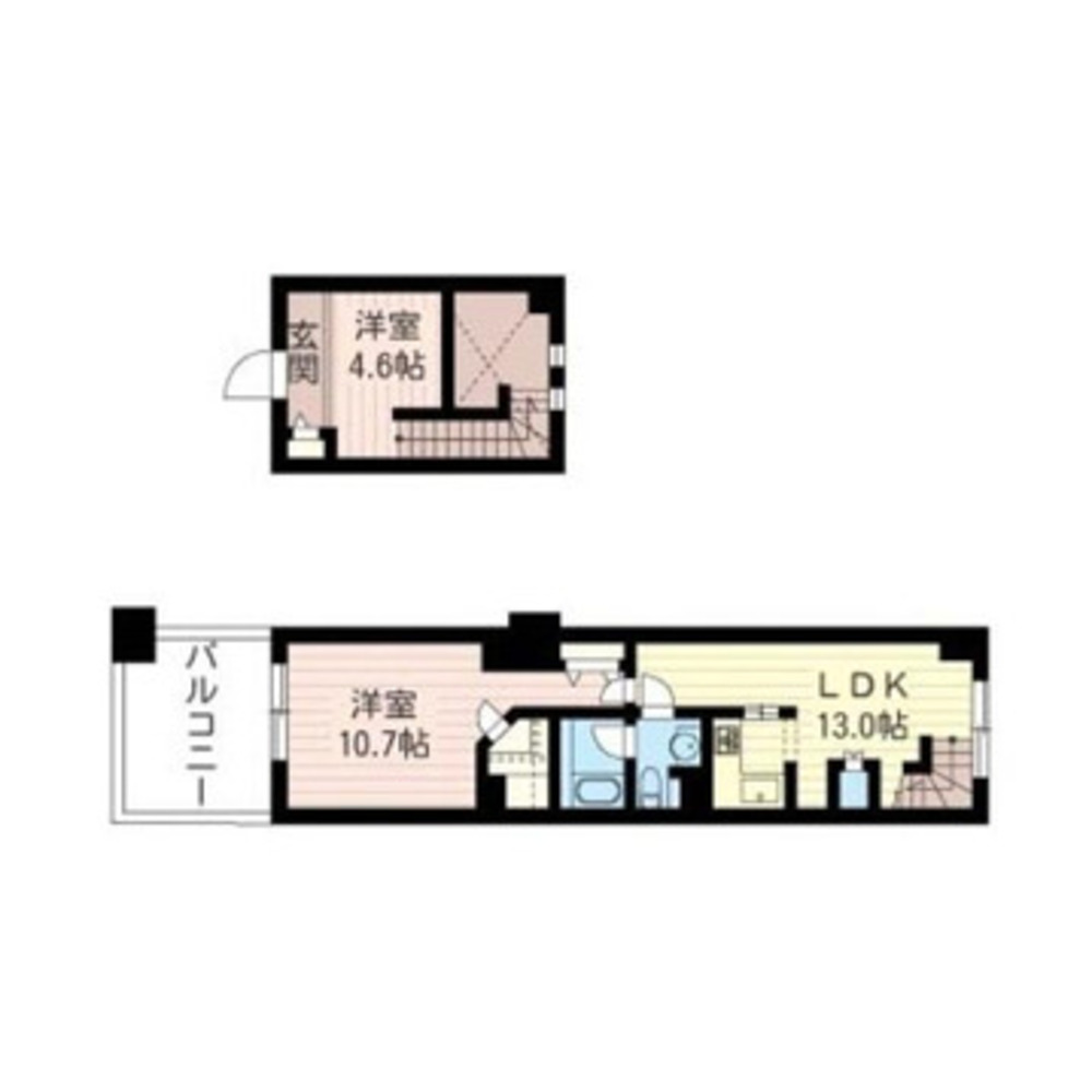 レジデンスシャルマン月島 東京都中央区月島3丁目 (19.6万円／2LDK (洋室4.6 洋室10.7 LDK13)／65.01㎡)｜賃貸物件(賃貸マンション・アパート・一戸建て)の住宅情報 ...