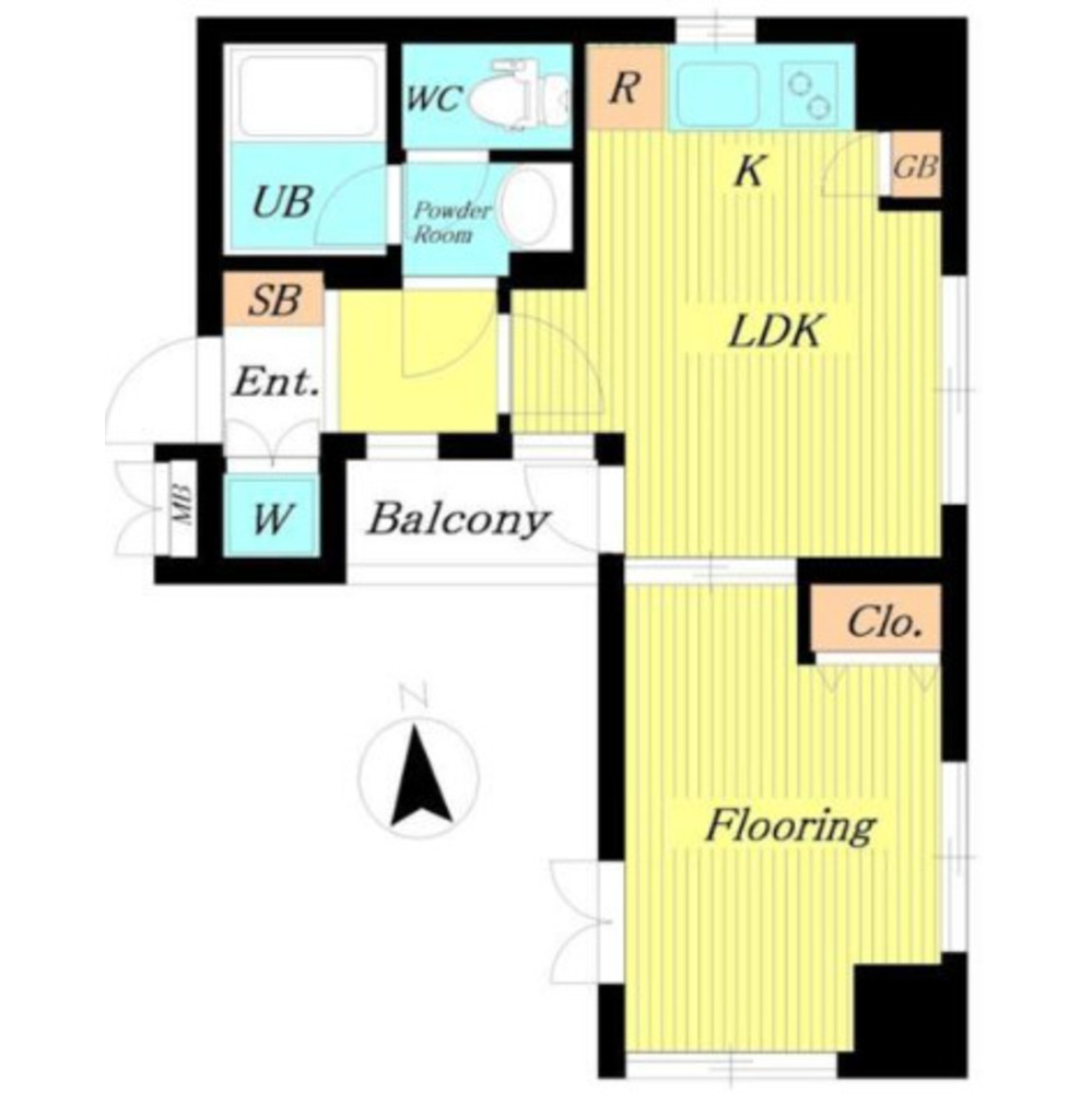 八丁堀アムフラット 東京都中央区湊1丁目 (13万円／1LDK (洋室6.2 LDK7.4)／34.53㎡)｜賃貸物件(賃貸マンション・アパート・一戸建て)の住宅情報・お部屋探しならYahoo!不動産