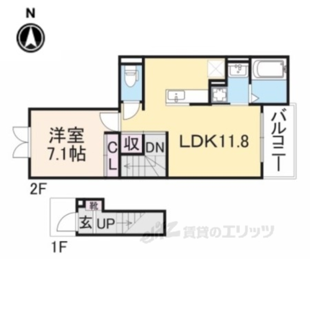 片町線 星田駅 地上3階建て 築13年 大阪府交野市星田7丁目 (6.75万円／1LDK (洋室7.1 LDK11.8)／50.63㎡)｜賃貸物件(賃貸マンション・アパート・一戸建て)の住宅 ...