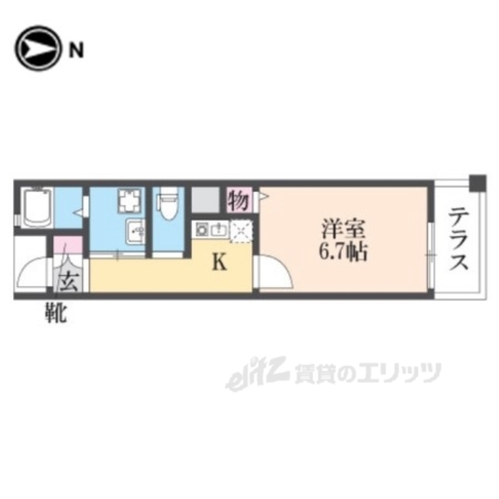 SUGAR CUBES 兵庫県伊丹市稲野町1丁目 (6万円／1K (洋室6.7 K2)／24.9㎡)｜賃貸物件(賃貸マンション・アパート・一戸建て)の住宅情報・お部屋探しならYahoo!不動産