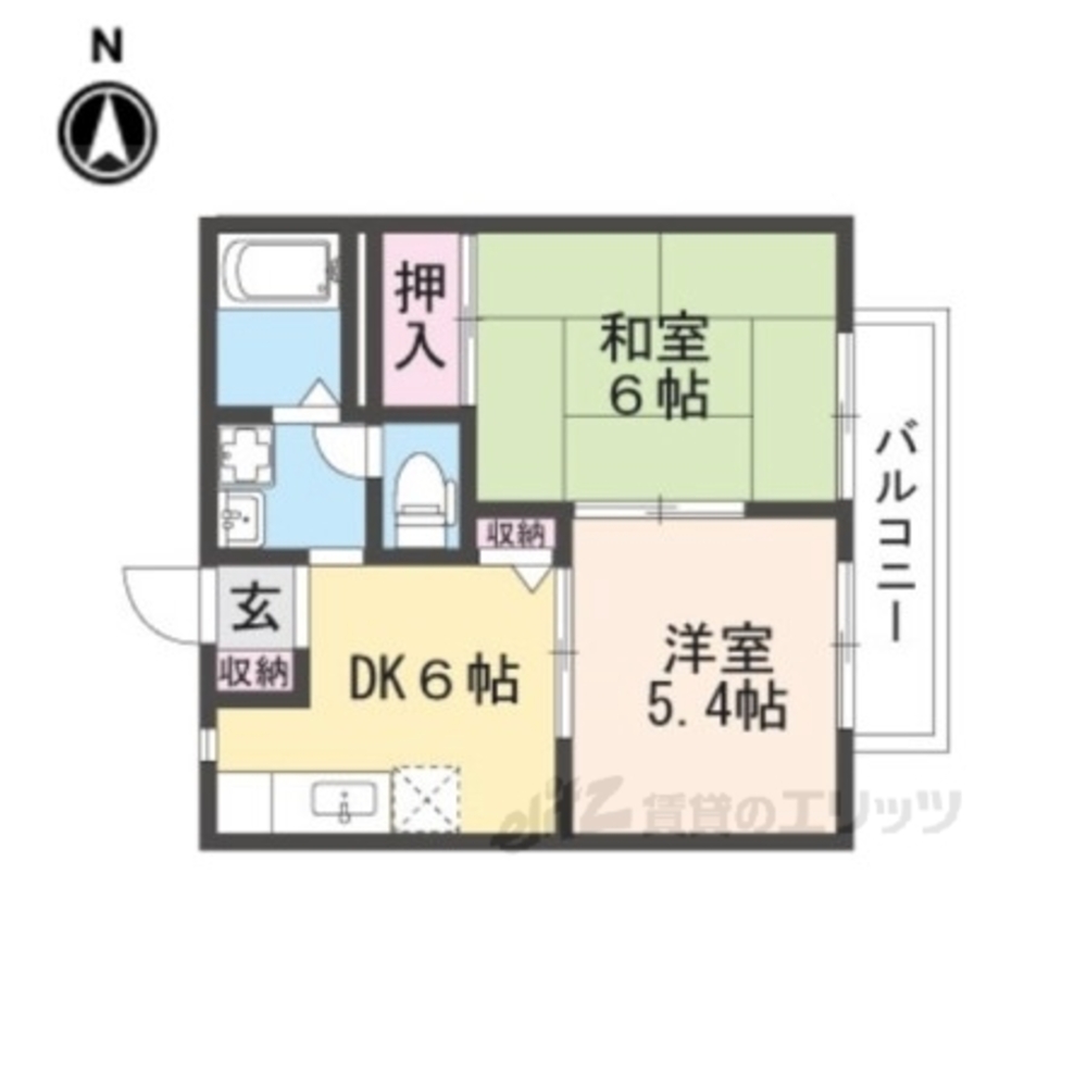 山陰本線 豊岡駅 地上2階建て 築28年 兵庫県豊岡市高屋 (5.4万円／2DK (和室6 洋室5.4 DK6)／36.36㎡)｜賃貸物件(賃貸マンション・アパート・一戸建て)の住宅情報・お ...