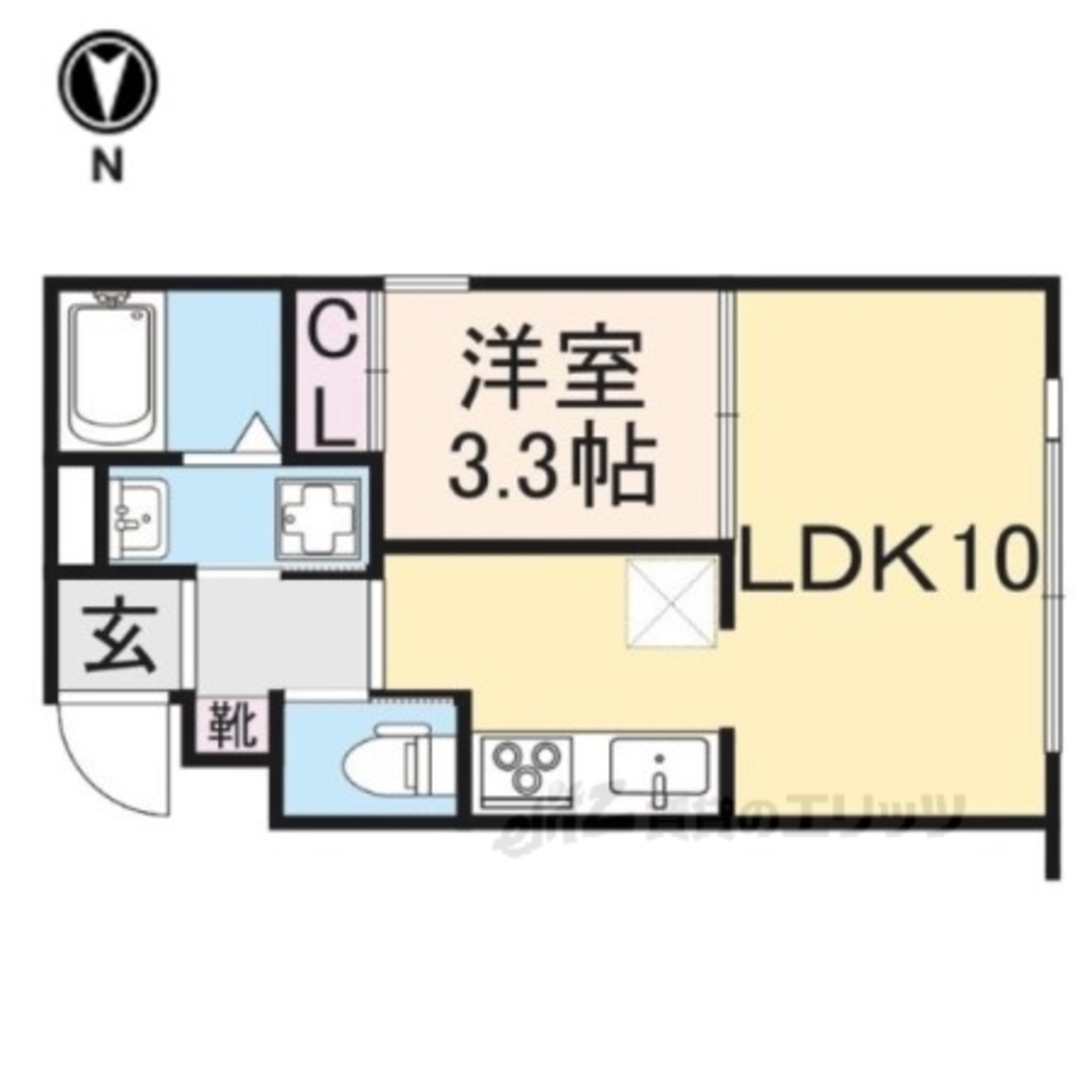 グレースジェミニ 京都府京都市右京区西院松井町 (9万円／1LDK (洋室3.3 LDK10)／31.75㎡)｜賃貸物件(賃貸マンション・アパート・一戸建て)の住宅情報・お部屋探しなら ...