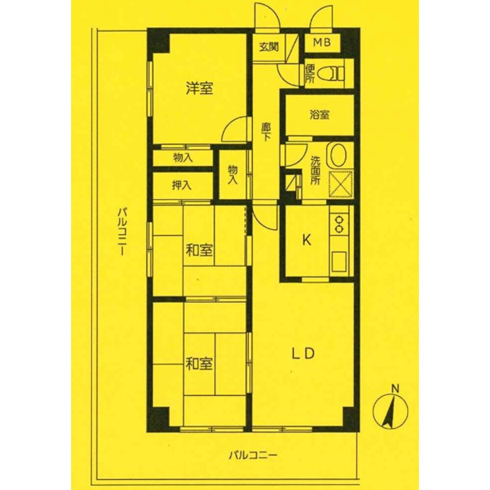 コンフォート桂台 神奈川県横浜市青葉区桂台2丁目 (8.5万円／3LDK (和室6 洋室4.5 洋室5 LDK10)／62.7㎡)｜賃貸物件(賃貸マンション・アパート・一戸建て)の住宅情報・お ...
