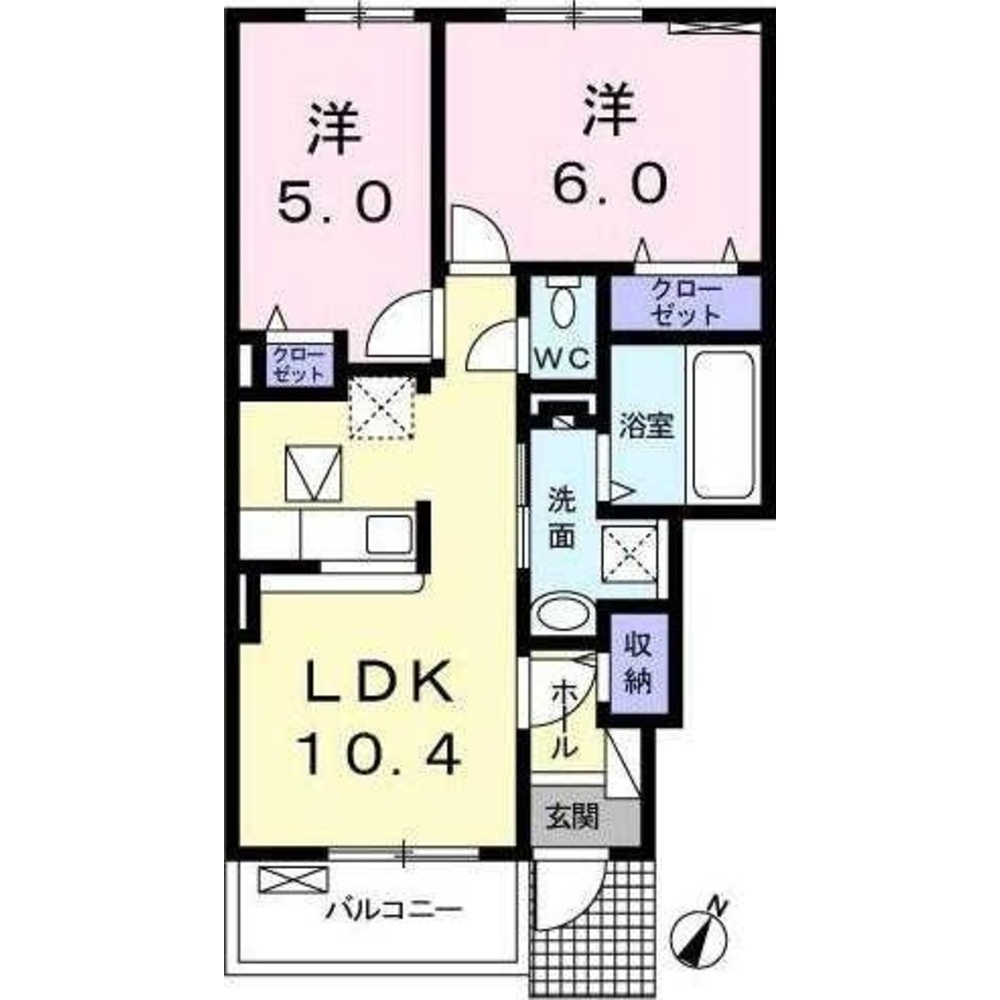 ソレアド 神奈川県川崎市宮前区東有馬2丁目 (10万円／2LDK (洋室5 洋室6 LDK10.4)／49.6㎡)｜賃貸物件(賃貸マンション・アパート・一戸建て)の住宅情報・お部屋探しなら ...