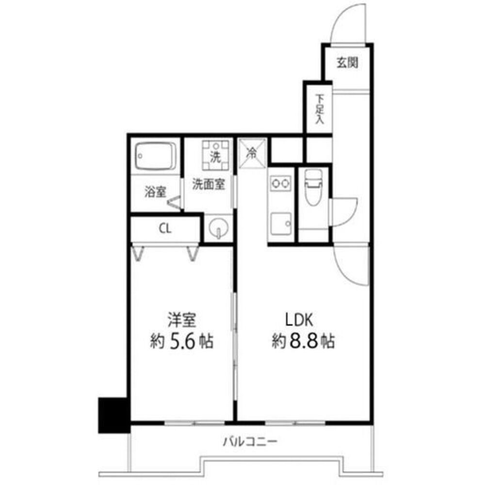 T’s gardenセンター南 神奈川県横浜市都筑区茅ケ崎中央 (11万円／1LDK (洋室5.6 LDK8.8)／36.83㎡)｜賃貸物件(賃貸マンション・アパート・一戸建て)の住宅情報・お ...