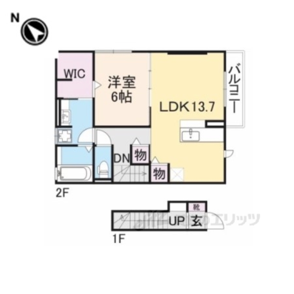 モデラート 大阪府枚方市長尾元町4丁目 (7.6万円／1LDK (洋室6 LDK13.7)／57.82㎡)｜賃貸物件(賃貸マンション・アパート・一戸建て)の住宅情報・お部屋探しならYahoo!不動産