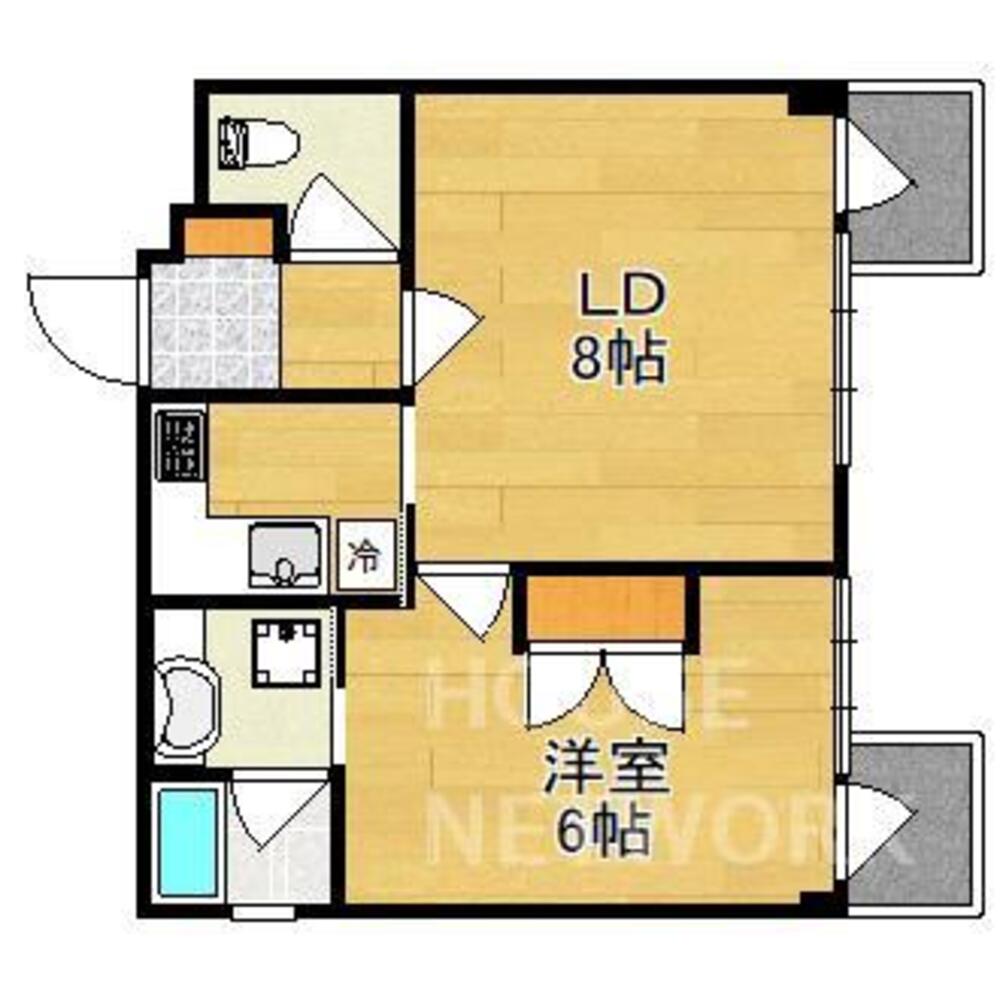 ヴェルビュ二条城東 京都府京都市中京区橋本町 (8.7万円／1LDK (洋室6 LDK8)／44.44㎡)｜賃貸物件(賃貸マンション・アパート・一戸建て)の住宅情報・お部屋探しならYahoo!不動産