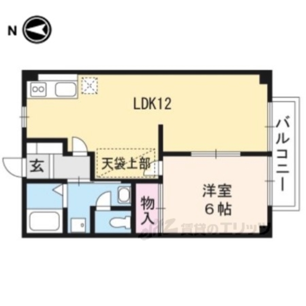 東海道本線（JR西日本） 守山駅 地上2階建て 築30年 滋賀県守山市吉身1丁目 (5.2万円／1LDK (洋室6 LDK12)／45㎡)｜賃貸物件(賃貸マンション・アパート・一戸建て)の住宅 ...