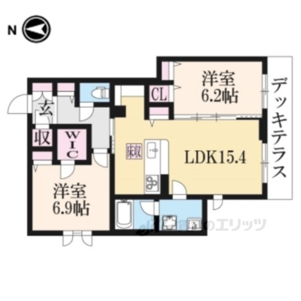 シャーメゾン プレミアス 奈良県天理市川原城町 (9.9万円／2LDK (洋室6.2 洋室6.9 LDK15.4)／67.03㎡)｜賃貸物件(賃貸マンション・アパート・一戸建て)の住宅情報・お ...