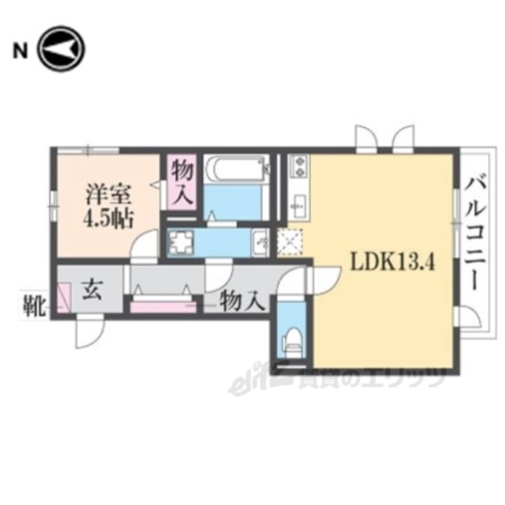 阪急神戸本線 武庫之荘駅 地上3階建て 築12年 兵庫県尼崎市武庫元町1丁目 (8万円／1LDK (洋室4.5 LDK13.4)／48.02㎡)｜賃貸物件(賃貸マンション・アパート・一戸建て ...