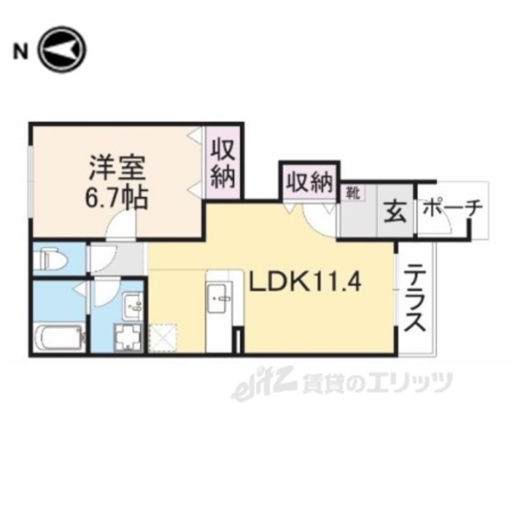 山陰本線 江原駅 地上2階建て 築16年 兵庫県豊岡市日高町岩中 (5.7万円／1LDK (洋室6.7 LDK11.4)／44.3㎡)｜賃貸物件(賃貸マンション・アパート・一戸建て)の住宅情報 ...