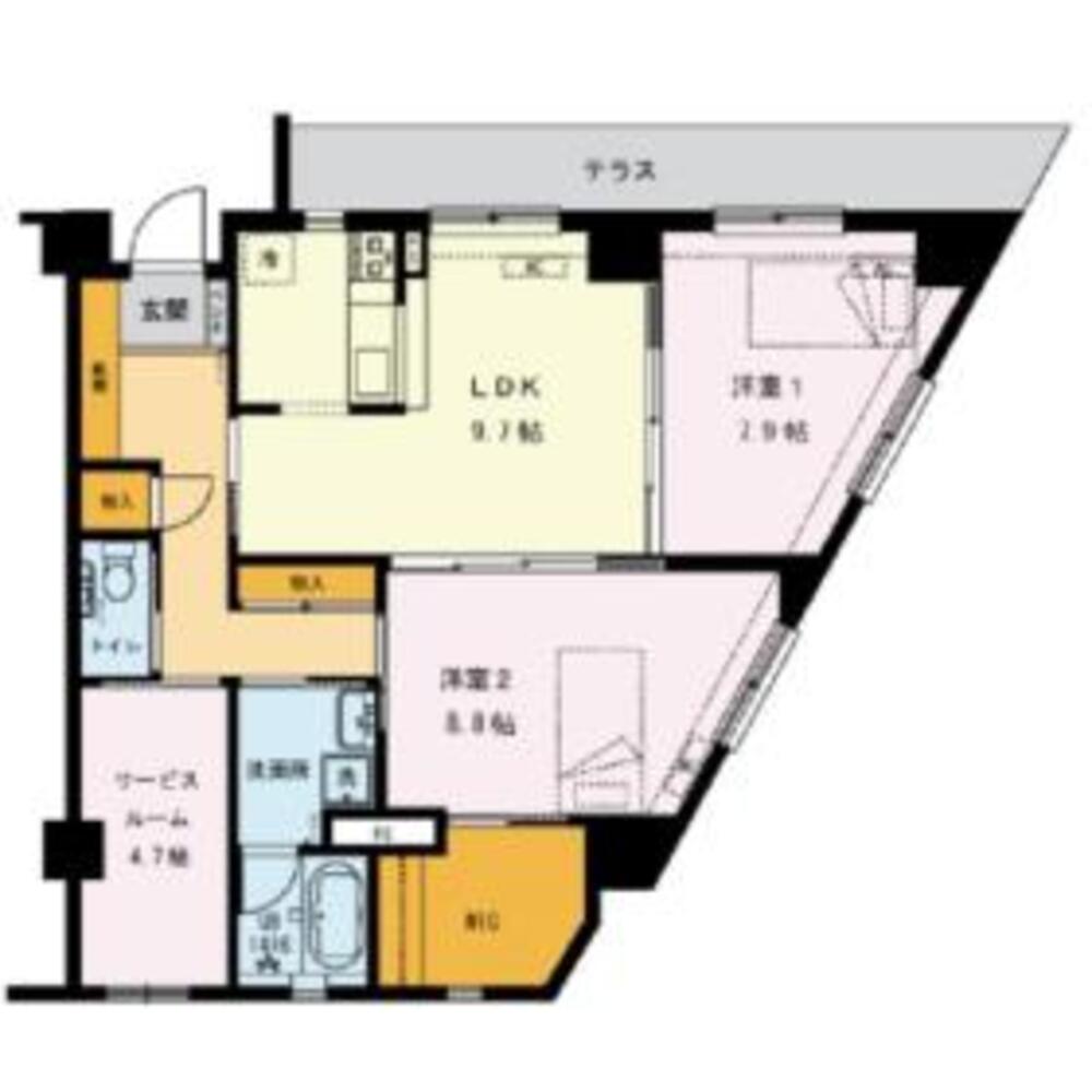 レーヴいちのや 神奈川県横浜市保土ケ谷区 (17万円／2LDK (洋室7.9 洋室8.8 LDK9.7 納戸4.7)／82.87㎡)｜賃貸物件(賃貸マンション・アパート・一戸建て)の住宅情報 ...