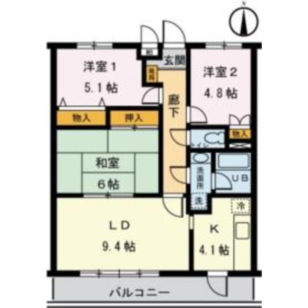 パインホームズ 東京都江戸川区西小岩5丁目 (13万円／3LDK (和室6 洋室4.8 洋室5.1 LD9.4 K4.1)／66.12㎡)｜賃貸物件(賃貸マンション・アパート・一戸建て)の住宅 ...
