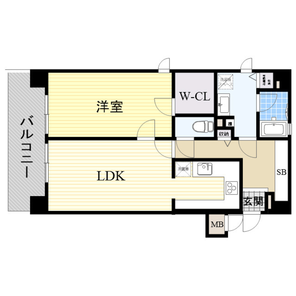 リーガル新大阪駅前 大阪府大阪市淀川区西中島5丁目 (11.5万円／1LDK／55.85㎡)｜賃貸物件(賃貸マンション・アパート・一戸建て)の住宅情報・お部屋探しならYahoo!不動産