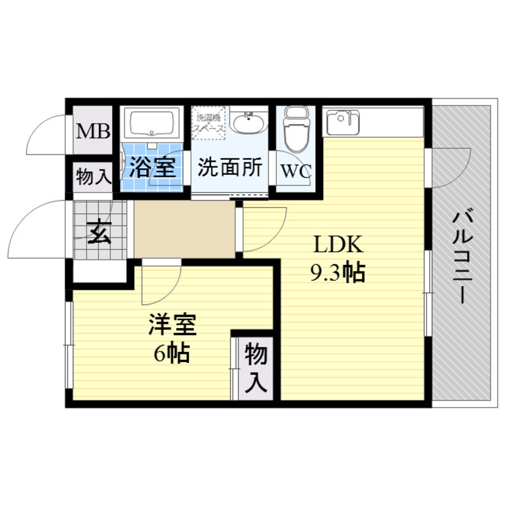中川ビル 奈良県奈良市大宮町4丁目 (5万円／1LDK (洋室6 LDK9.3)／48.6㎡)｜賃貸物件(賃貸マンション・アパート・一戸建て)の住宅情報・お部屋探しならYahoo!不動産