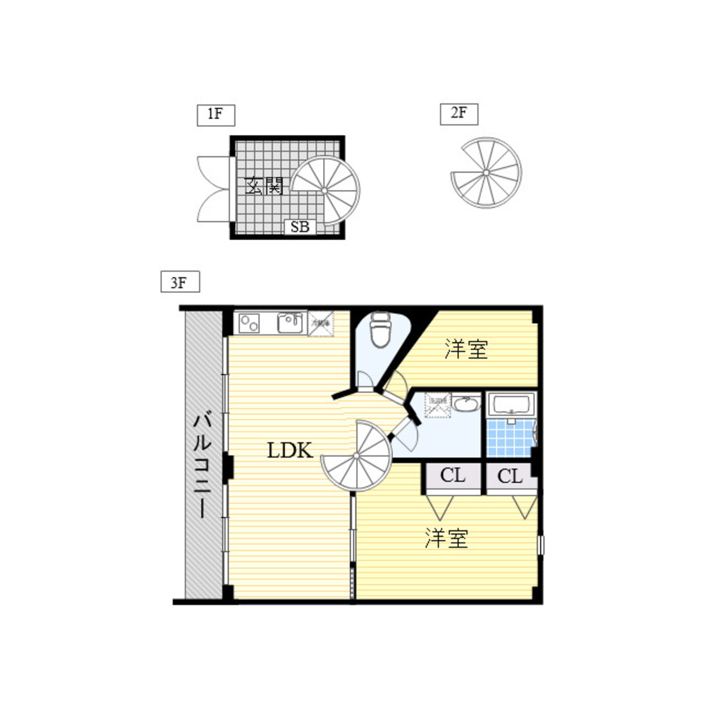 東海道本線（JR西日本） JR総持寺駅 地上3階建て 築21年 大阪府茨木市東宮町 (13.1万円／2LDK／81.73㎡)｜賃貸物件(賃貸マンション・アパート・一戸建て)の住宅情報・お ...
