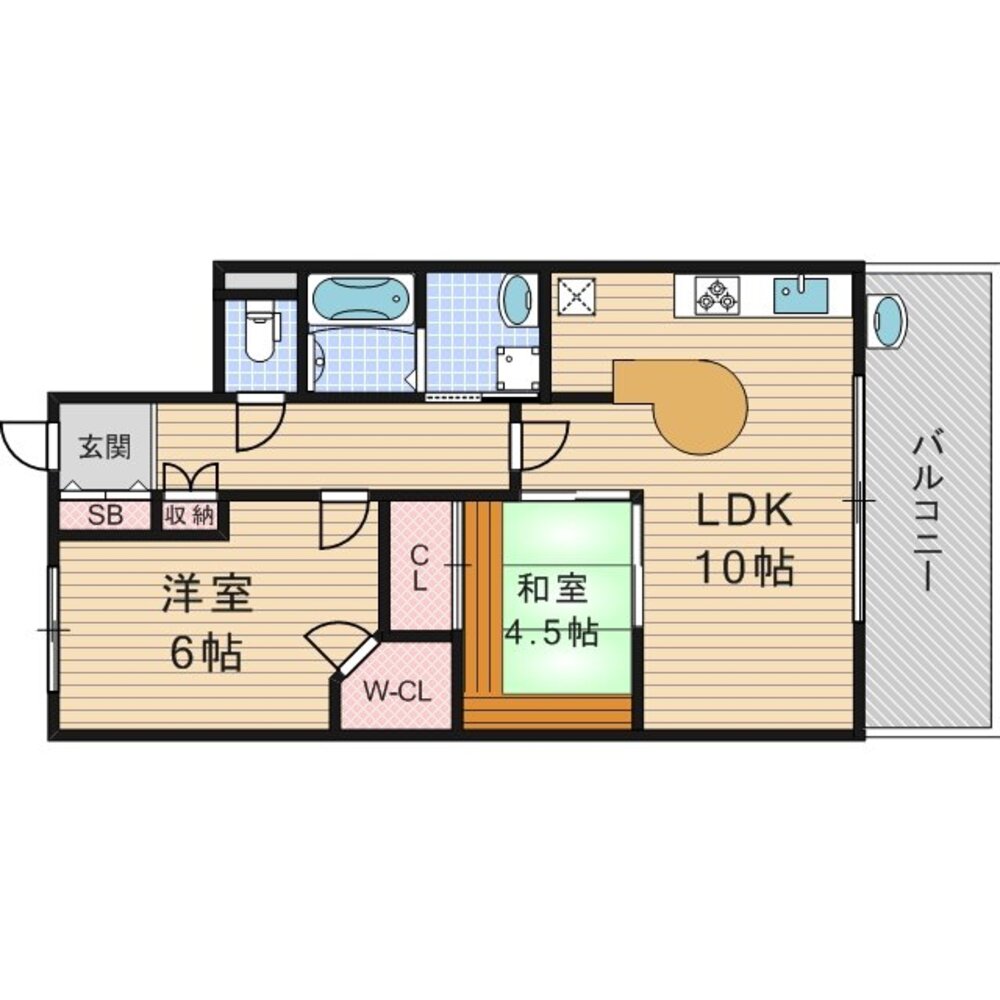 ザ・ライオンズ枚方御殿山 大阪府枚方市上野2丁目 (10.5万円／2LDK (和室6 洋室6.1 LDK9)／59.22㎡)｜賃貸物件(賃貸マンション・アパート・一戸建て)の住宅情報・お ...
