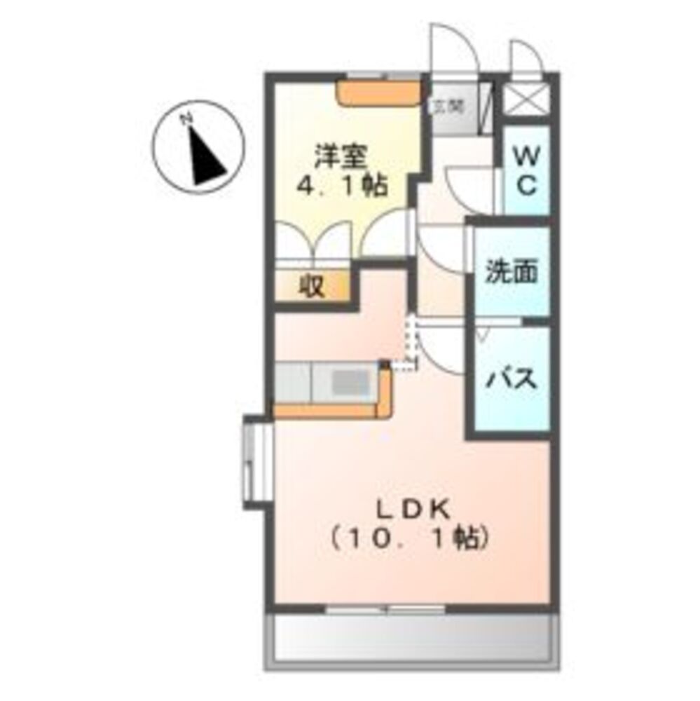 シェルティ F1(エフワン) 静岡県藤枝市横内 (5.2万円／1LDK (洋室4.1 LDK10.1)／33.05㎡)｜賃貸物件(賃貸マンション・アパート・一戸建て)の住宅情報・お部屋探しなら ...