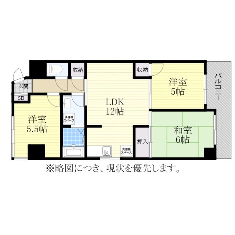 ラフォーレ末広 愛知県名古屋市名東区牧の原3丁目 (5.9万円／3LDK (和室6 洋室5 洋室5.5 LDK12)／63.99㎡)｜賃貸物件(賃貸マンション・アパート・一戸建て)の住宅情報 ...