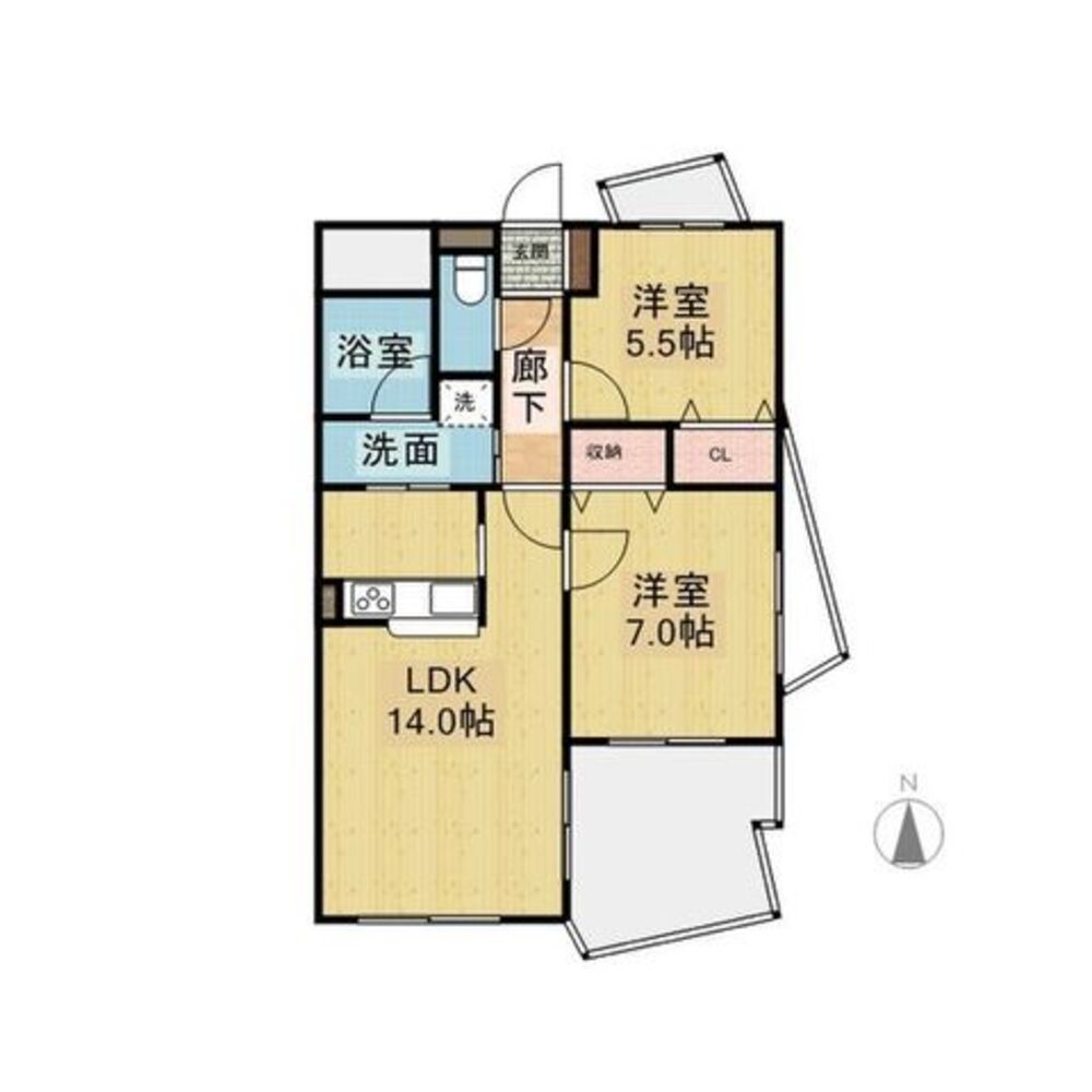 アンシャンテ 愛知県名古屋市名東区本郷3丁目 (10.5万円／2LDK／57.85㎡)｜賃貸物件(賃貸マンション・アパート・一戸建て)の住宅情報・お部屋探しならYahoo!不動産