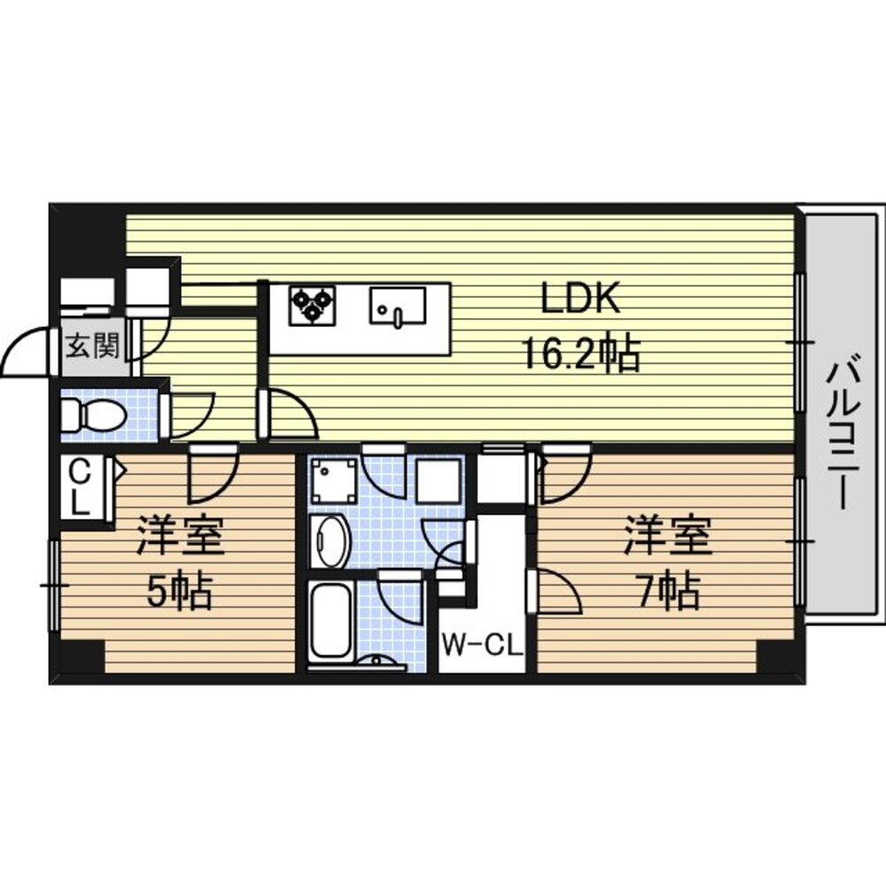 TRI-STAGE 愛知県名古屋市中川区柳川町 (13万円／2LDK (洋室5 洋室7 LDK16.2)／66.28㎡)｜賃貸物件(賃貸マンション・アパート・一戸建て)の住宅情報・お部屋探し ...