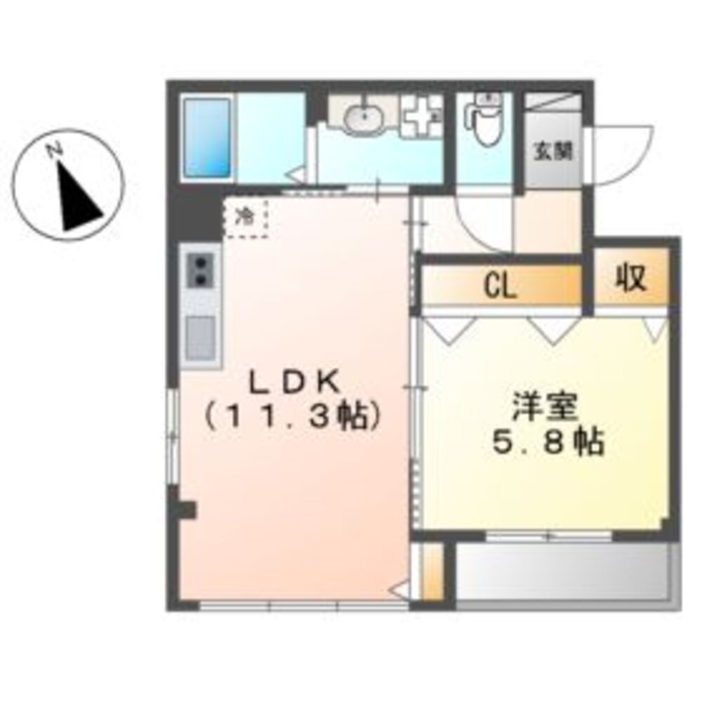 belle vie (ベル ヴィー) 神奈川県横浜市旭区さちが丘 (9.2万円／1LDK (洋室5.8 LDK11.3)／42.19㎡)｜賃貸物件(賃貸マンション・アパート・一戸建て)の住宅 ...