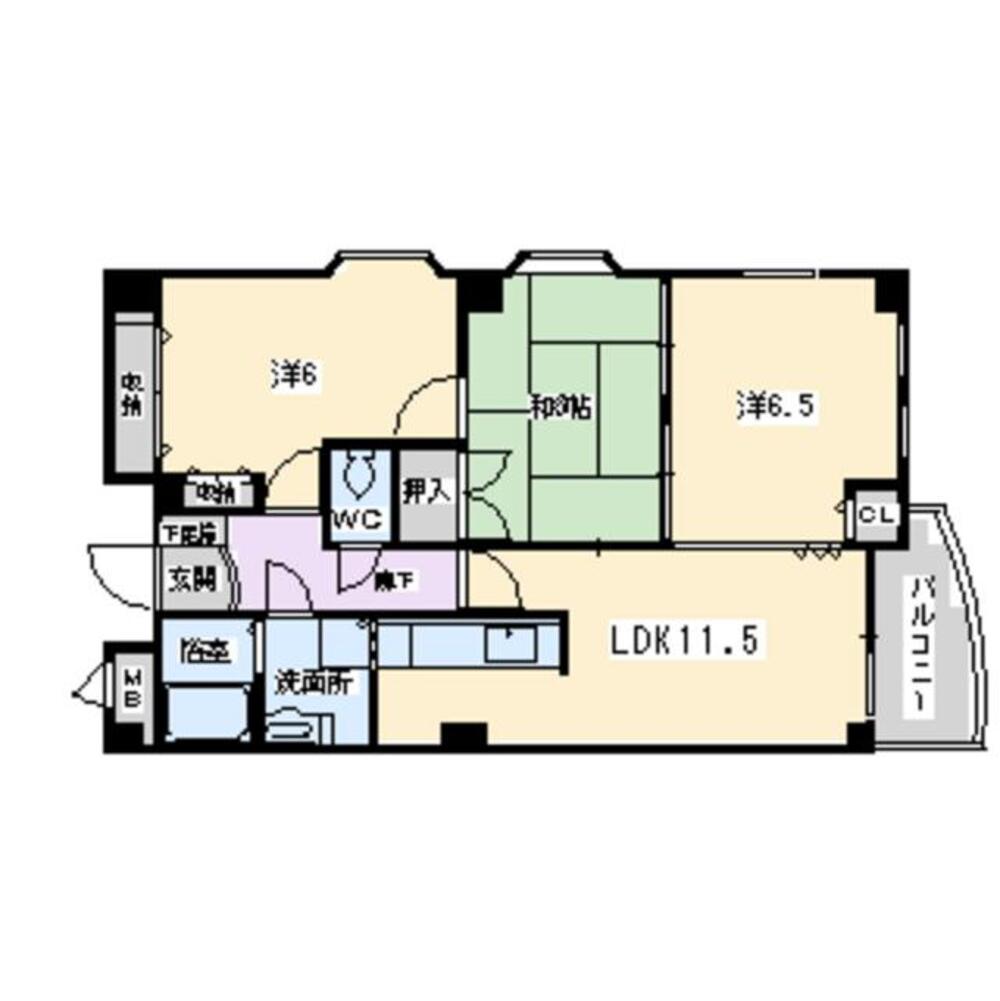 福々邸壱番館 兵庫県尼崎市南武庫之荘1丁目 (12万円／3LDK (和室6.5 洋室6 洋室7 LDK11.5)／70.2㎡)｜賃貸物件(賃貸マンション・アパート・一戸建て)の住宅情報・お ...