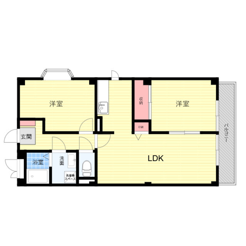 フィノ・カサ宝南 兵庫県宝塚市湯本町 (8.4万円／2LDK／55.72㎡)｜賃貸物件(賃貸マンション・アパート・一戸建て)の住宅情報・お部屋探しならYahoo!不動産