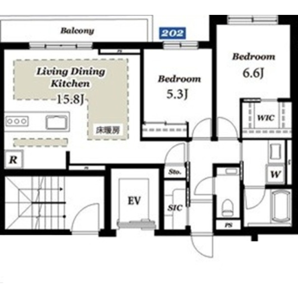 グランフォルトゥーナ久我山 東京都杉並区宮前5丁目 (28万円／2LDK (洋室5.3 洋室6.6 LDK15.8)／66.65㎡)｜賃貸物件(賃貸マンション・アパート・一戸建て)の住宅情報 ...