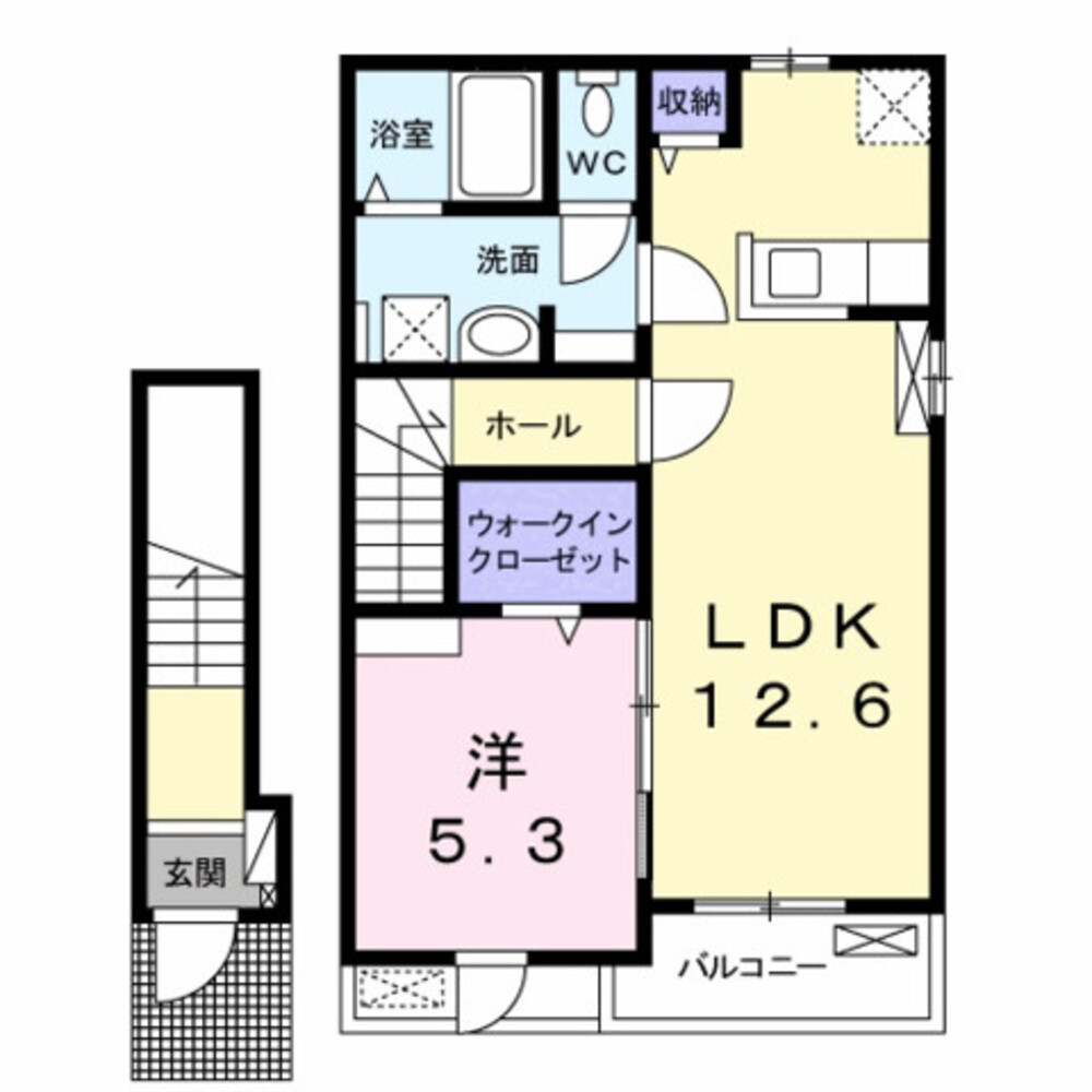 パルファン南落合04 兵庫県神戸市須磨区南落合1丁目 (8.85万円／1LDK (洋室5.3 LDK12.6)／46.54㎡)｜賃貸物件(賃貸マンション・アパート・一戸建て)の住宅情報・お ...