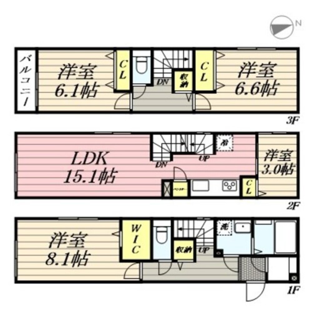 アーバンパーク三鷹 東京都三鷹市上連雀6丁目 (26.4万円／4LDK (洋室3 洋室6.1 洋室6.6 洋室8.1 LDK15.1)／98.12㎡)｜賃貸物件(賃貸マンション・アパート・一戸 ...