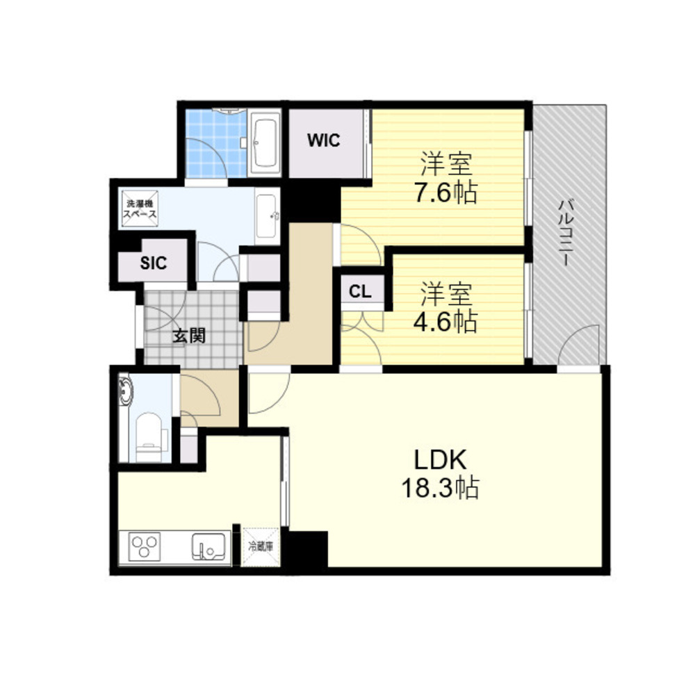 グランフロント大阪オーナーズタワー 大阪府大阪市北区大深町 (40万円／2LDK (洋室4.6 洋室7.6 LDK18.3)／75.86㎡)｜賃貸物件(賃貸マンション・アパート・一戸建て)の ...