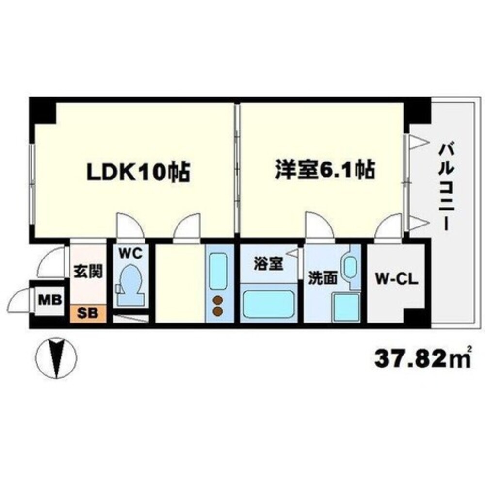 クレセント千里中央 大阪府豊中市上新田2丁目 (8.8万円／1LDK (洋室6.1 LDK10)／37.82㎡)｜賃貸物件(賃貸マンション・アパート・一戸建て)の住宅情報・お部屋探しなら ...